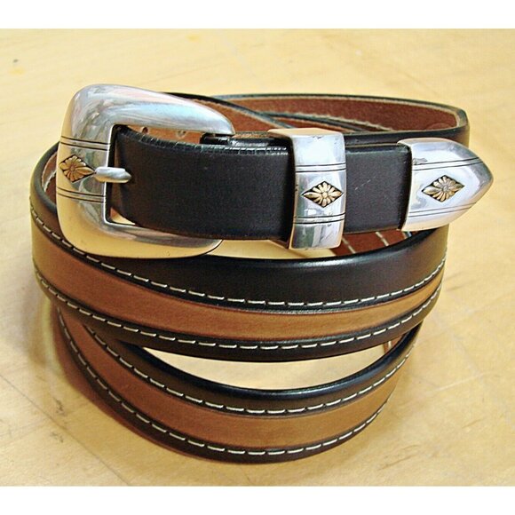 David Switzer | Accessories | David Switzer Leather Belt Harvest Black ...